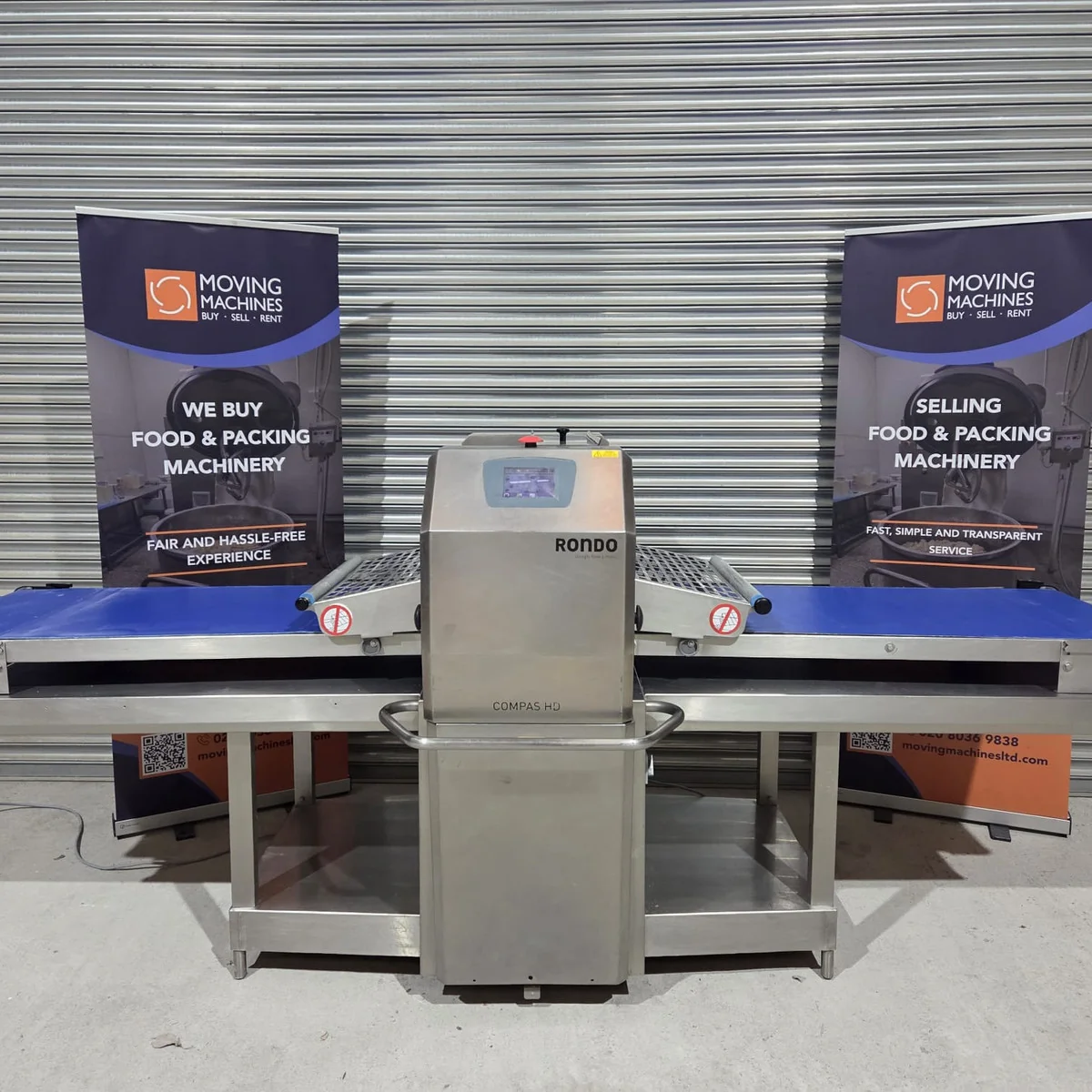 Machinery Masters | Rondo Compas HD Series SFA6127H Pastry Sheeter